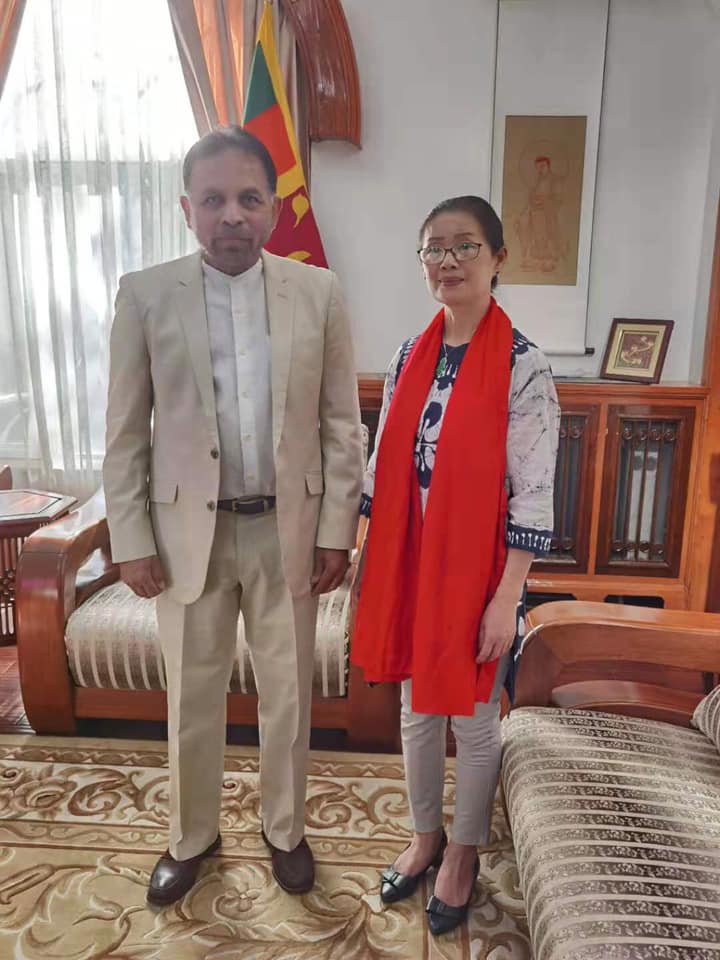 Xu Shi Yin’e, the “Lanka Princess” attends the Vesak celebrations 2021 ...