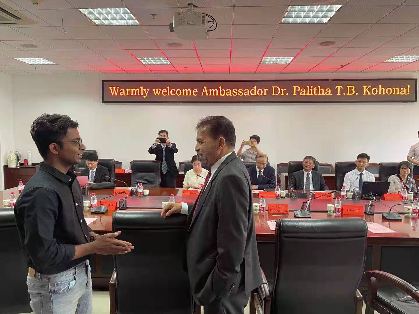 Ambassador Dr. Palitha Kohona Visits Wuhan University – Ministry of ...
