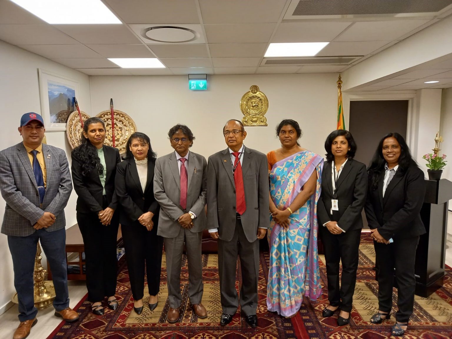 Ambassador of India to Norway Dr. B. Bala Bhaskar paid a visit to the Embassy of Sri Lanka in ...