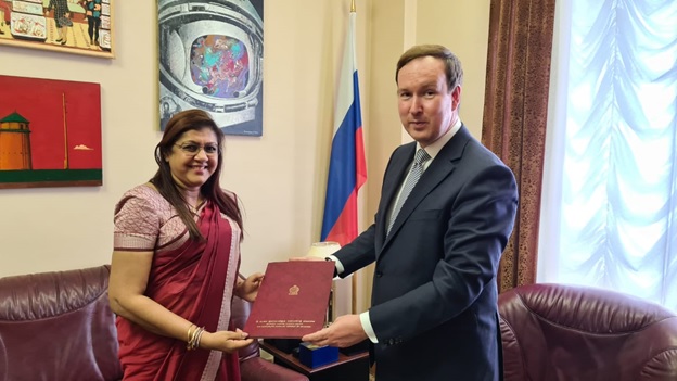 Prof. Janitha A. Liyanage assumes duties as the Ambassador of Sri Lanka ...