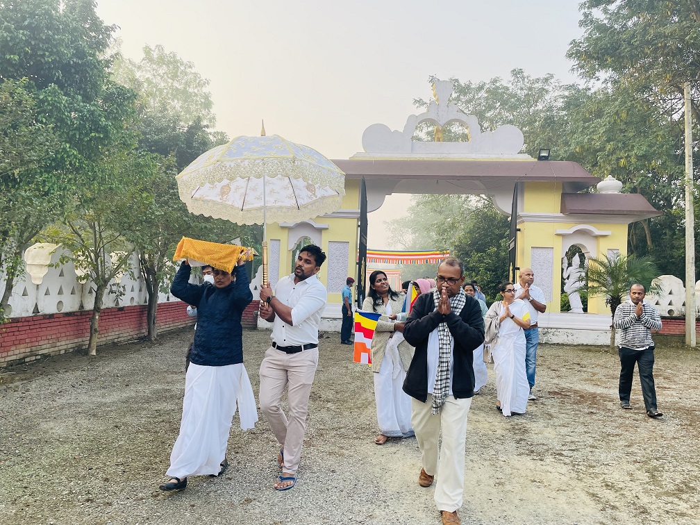 Katina pooja concludes at Sri Lanka Maha Viharaya in Lumbini – Ministry ...