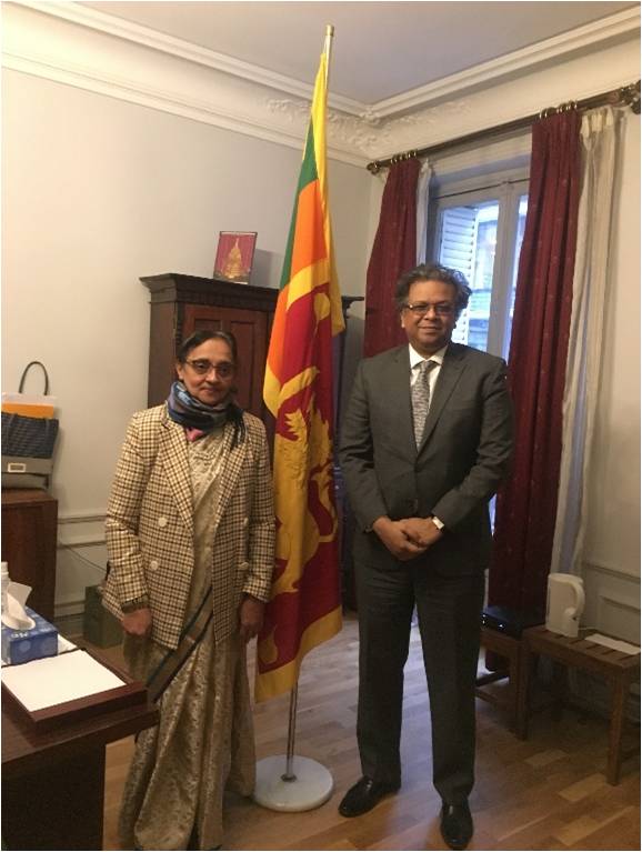 Meeting between Prof. Kshanika Hirimburegama & Khondker M.Talha ...