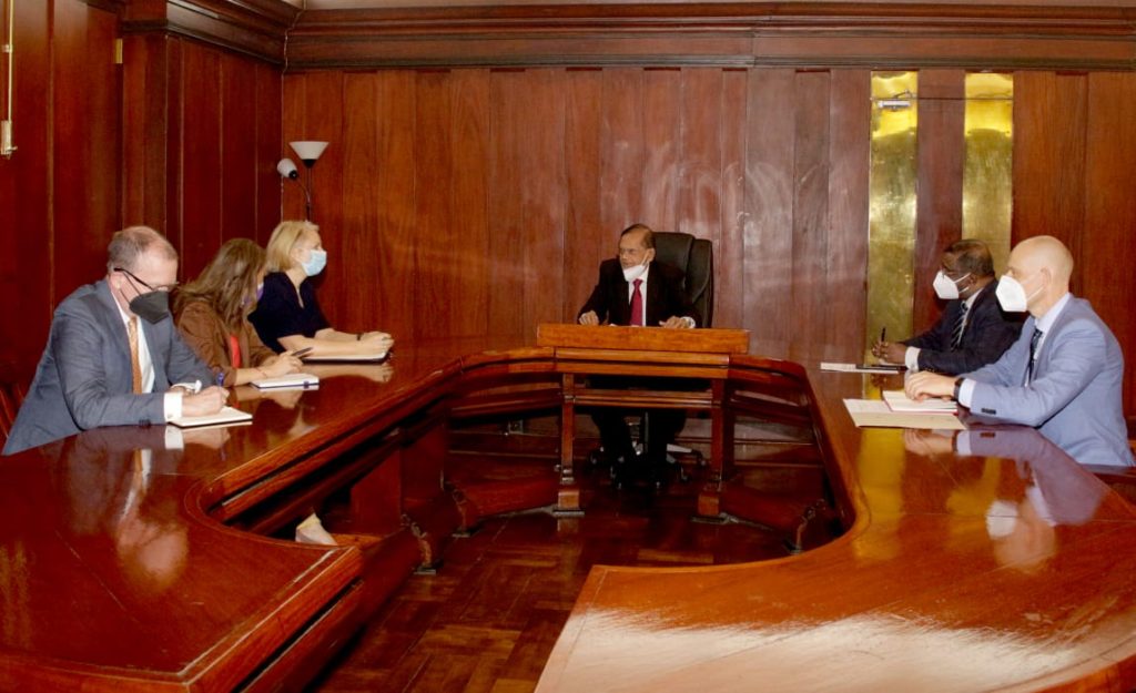 Foreign Minister Prof. Peiris meets Core Group in Sri Lanka – Ministry ...