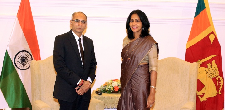 Indian Foreign Secretary Vinay Kwatra calls on Foreign Secretary Aruni ...