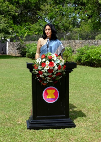 Foreign Secretary Aruni Wijewardane at the 55th ASEAN Day Celebrations ...