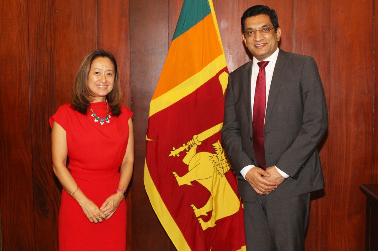 U.S. Ambassador Julie Chung calls on Foreign Minister Ali Sabry ...