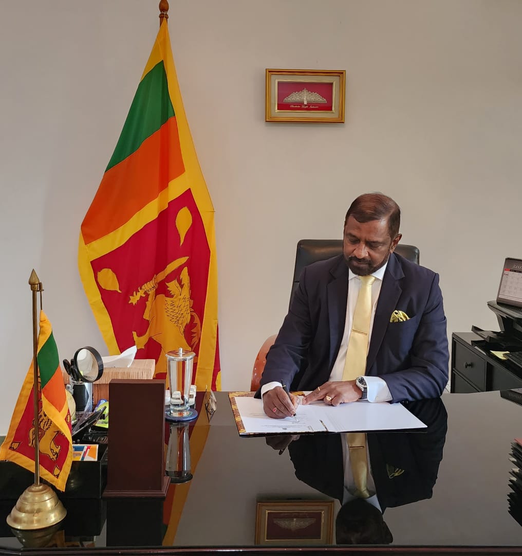Ambassador – designate to the Republic of Indonesia, Jayanath Colombage ...