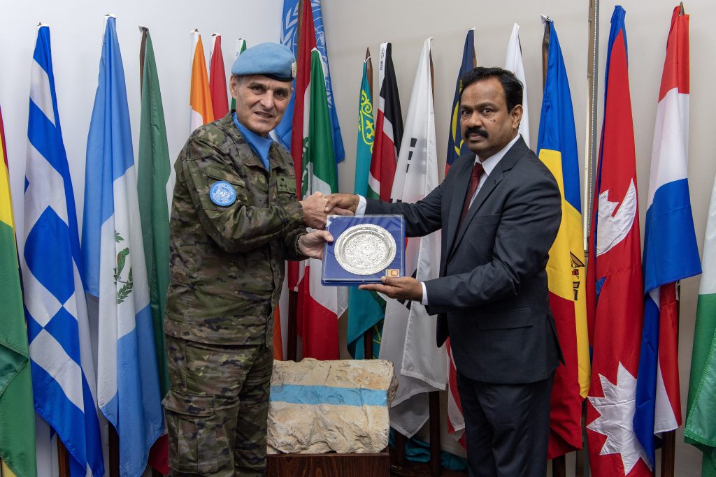 Ambassador-Designate Kapila Jayaweera visits United Nations Interim Force in Lebanon (UNIFIL ...