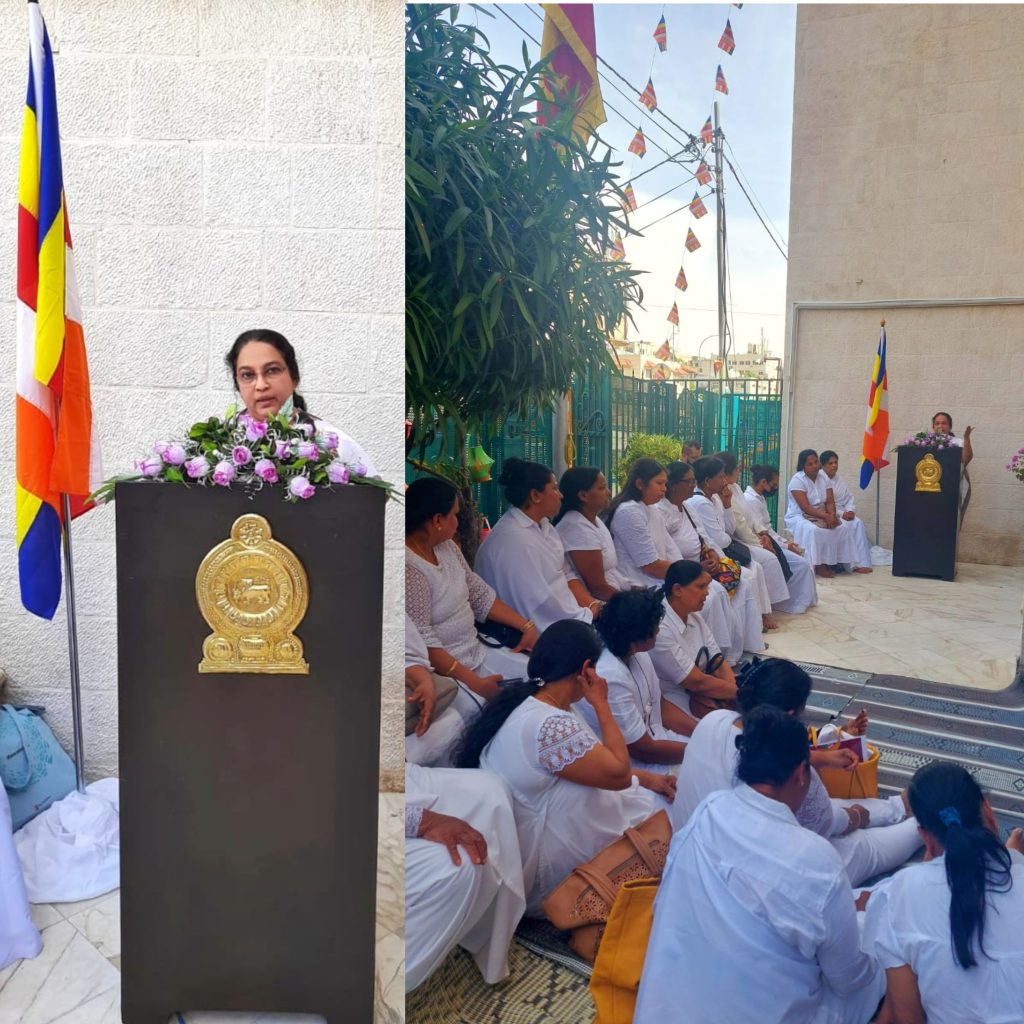 Sri Lanka Embassy in Jordan Celebrates Vesak – Ministry of Foreign ...