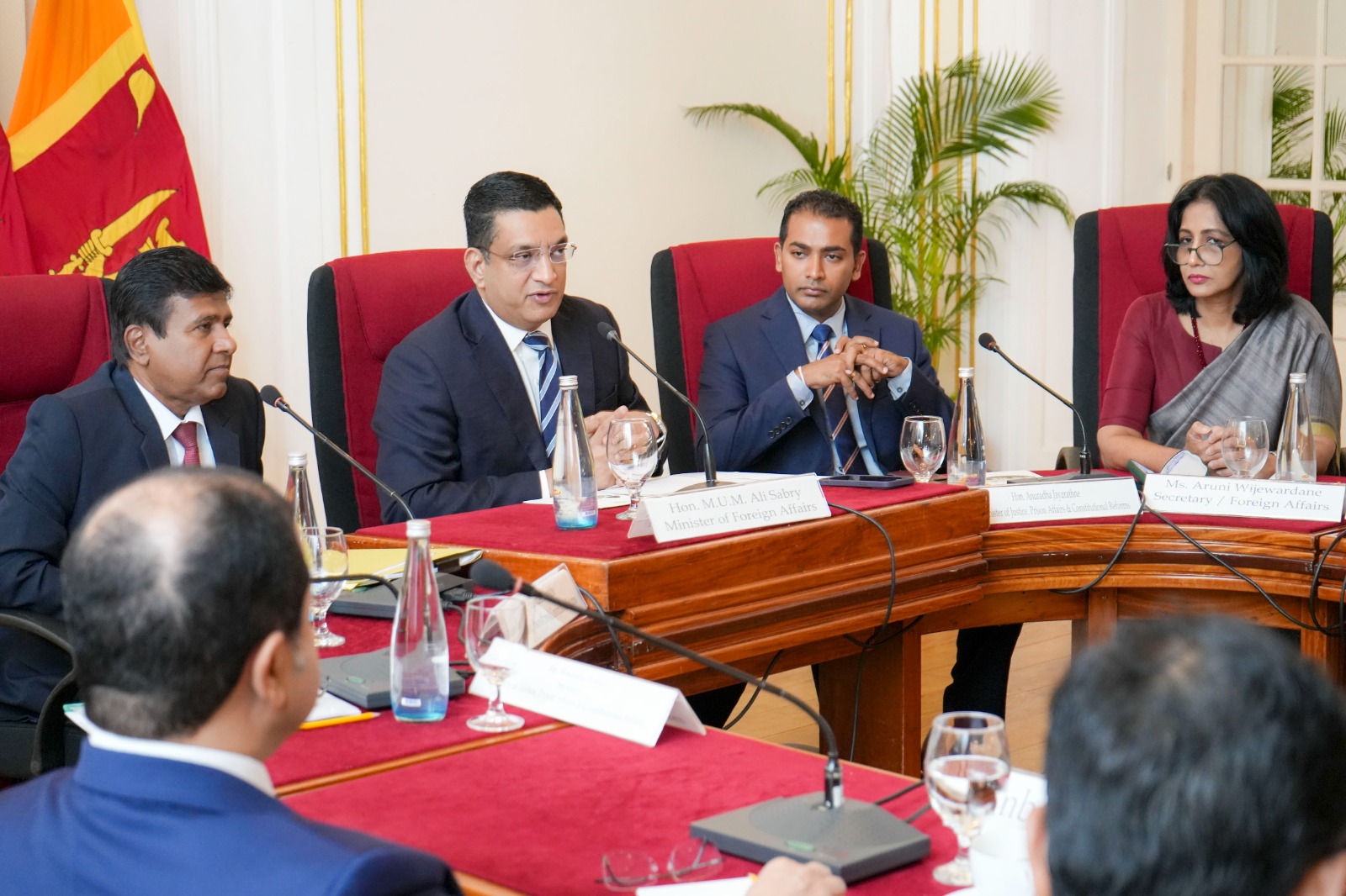 Foreign Minister and Minister of Justice brief the Diplomatic Corps on ...
