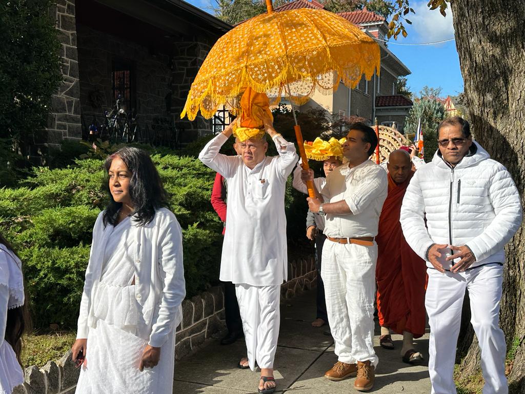 Embassy of Sri Lanka participates in the Katina Ceremony of Washington ...