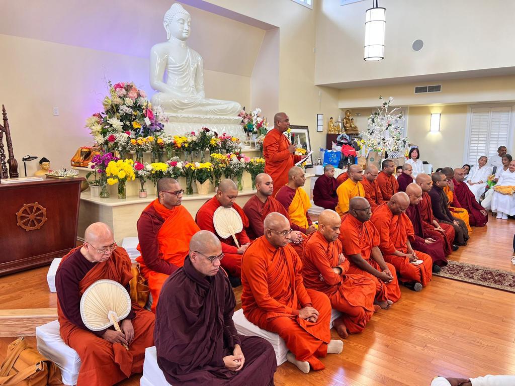 Consul General of Sri Lanka participates in the “Katina Ceremonies” of ...