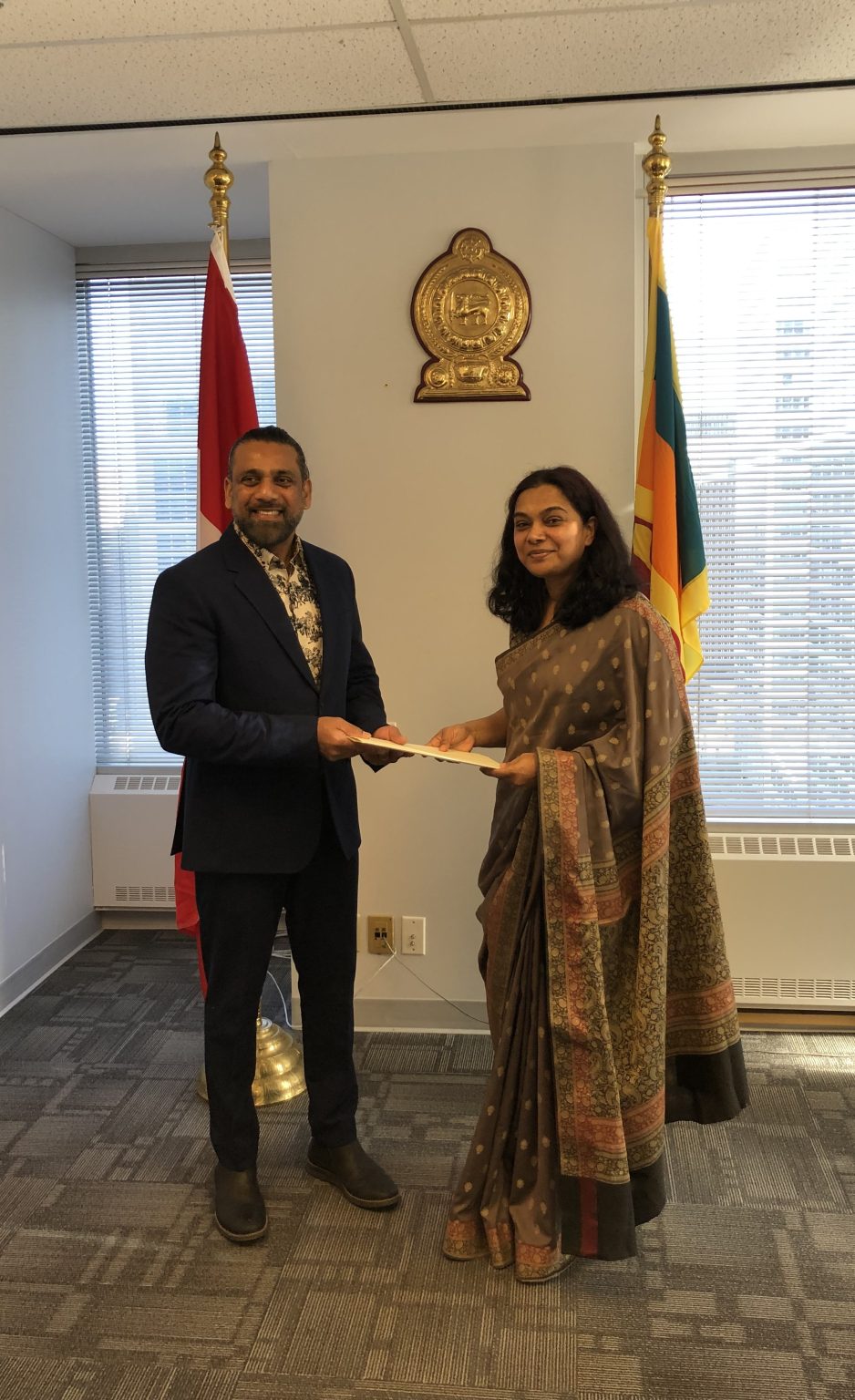 Chanaka Kurera appointed as the Honorary Consul of Sri Lanka for ...