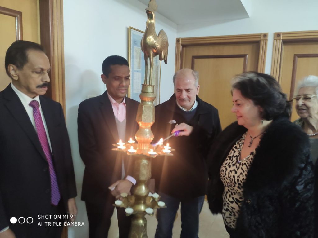 Representative Office of Sri Lanka in Palestine celebrates the 76th ...