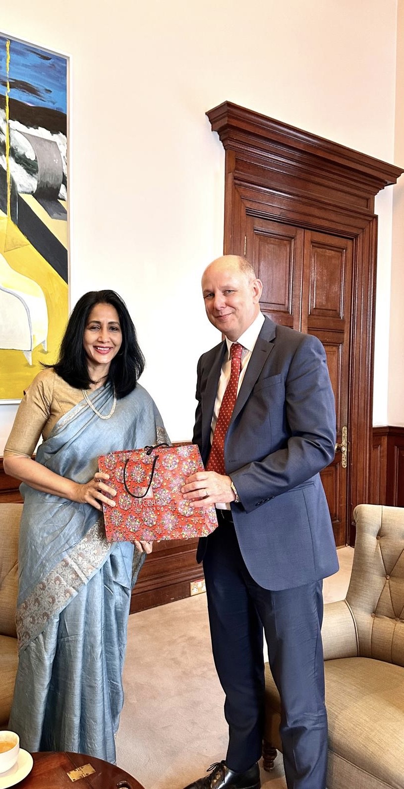 Foreign Secretary Aruni Wijewardane attends Commonwealth Senior ...