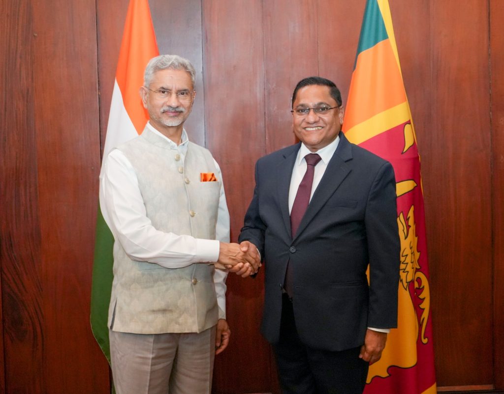 Visiting External Affairs Minister of India Dr. S. Jaishankar holds talks with Foreign Minister ...