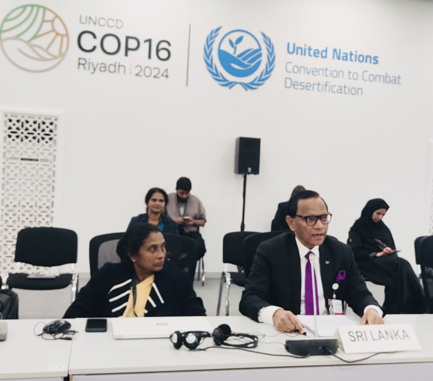 Sri Lanka calls upon the global community to unite in achieving Land ...