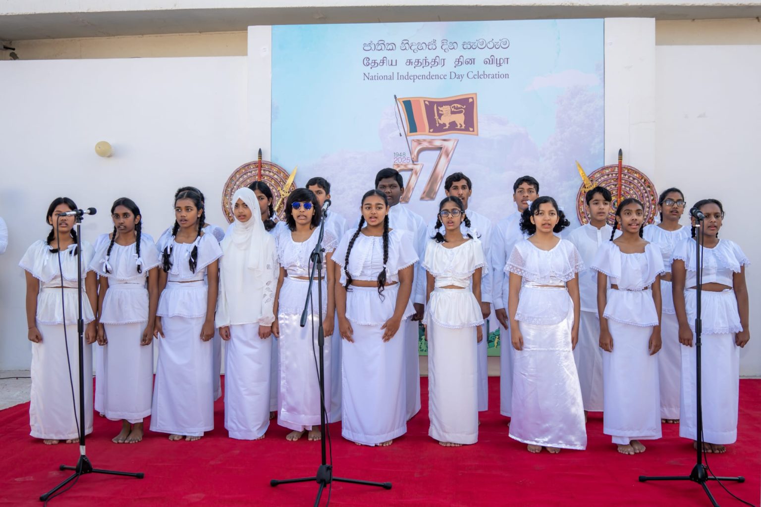 Embassy of Sri Lanka in Qatar celebrates the 77th anniversary of the ...