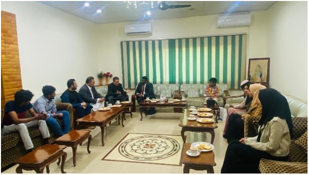 Acting High Commissioner of Sri Lanka in Islamabad meets with Vice ...