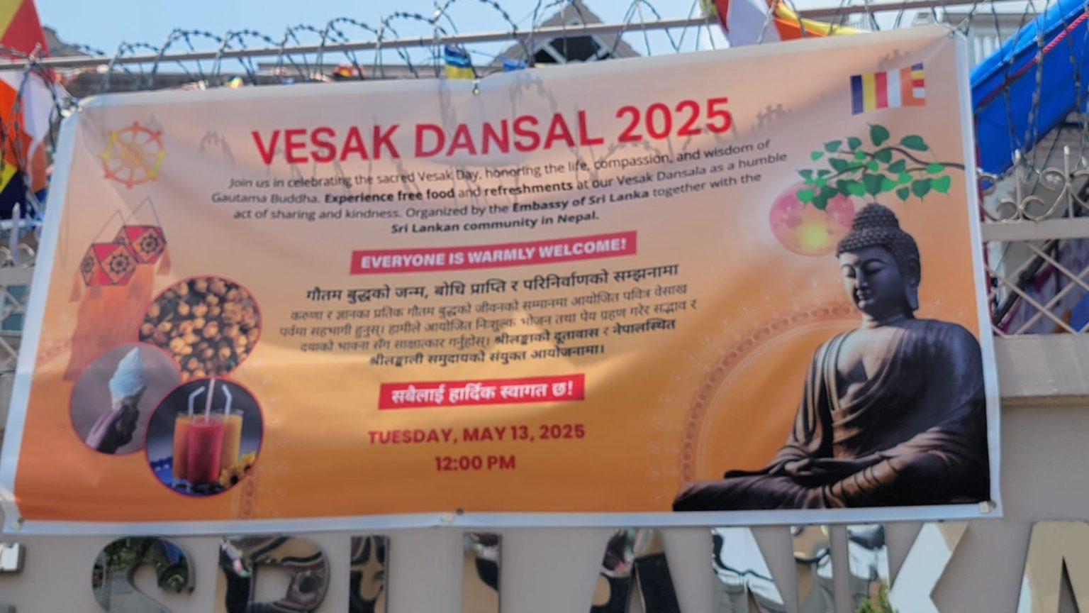 Sri Lanka Embassy in Kathmandu Hosts Vesak Dansal to Commemorate Vesak ...