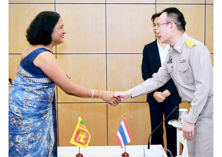 Ambassador of Sri Lanka in Thailand holds talks with Thai Authorities ...