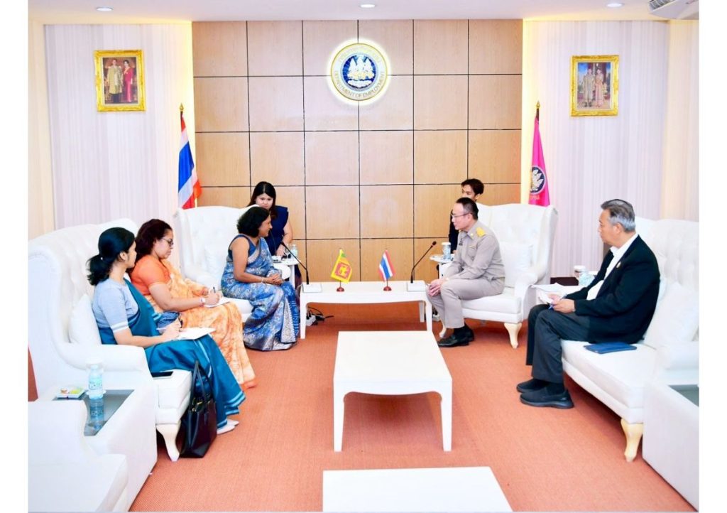 Ambassador of Sri Lanka in Thailand holds talks with Thai Authorities ...