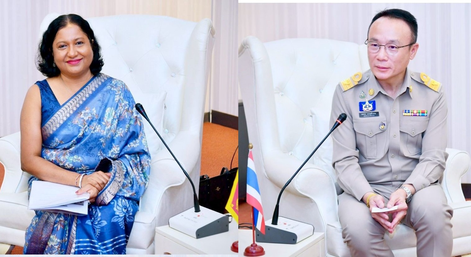 Ambassador of Sri Lanka in Thailand holds talks with Thai Authorities ...